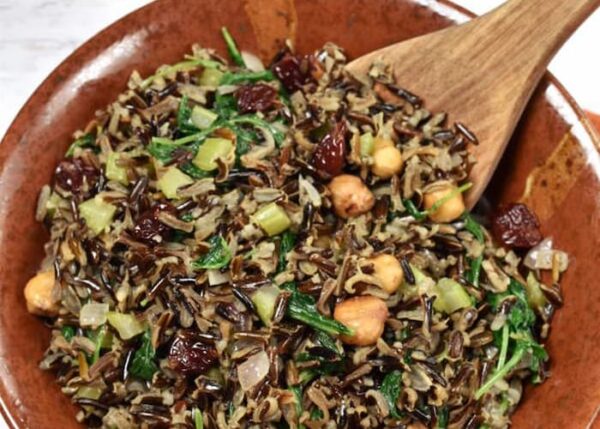 Fried Wild Rice with Hazelnuts and Kale – Caliber Sales Resources